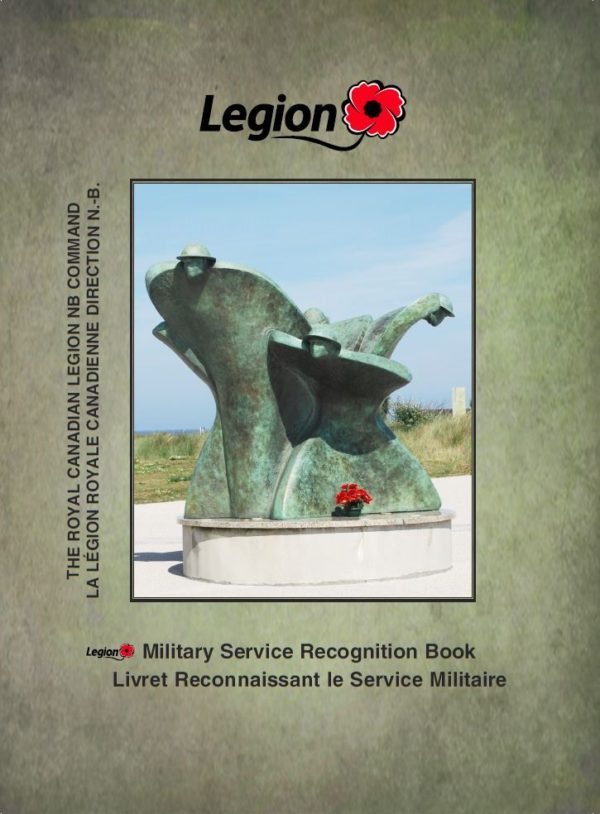 Military Service Recognition Book – Royal Canadian Legion New Brunswick ...